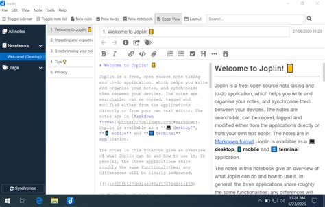 How To Use Free Opensource Joplin App Note Taking Anish Mandal Blog