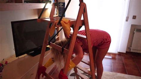 Please Sir Help Me I Got Stuck In The Ladder While Cleaning
