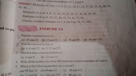 Solution Multiples Of 3 Are 3691215182124273033363942 45
