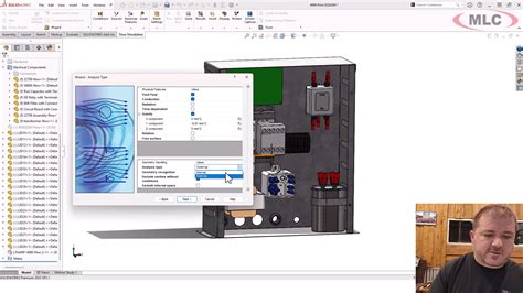 Internal Thermal Study SOLIDWORKS Flow Simulation CFD