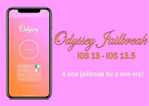Odyssey Jailbreak Released For Ios 13 Ios 13 5 Jailbreak