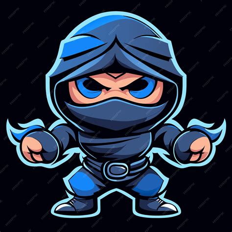 Premium Vector Isolated Ninja Character Design