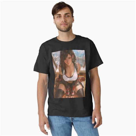 Kneeling Tifa Sticker For Sale By Waifudreamland Redbubble