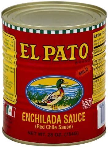 El Pato Sauce Enchilada Red 28 Oz Pack Of 4 Grocery
