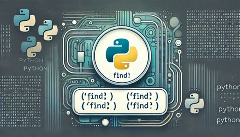 How To Use Pythons Find Method Effectively Search Strings Like A Pro Pythonプログラミングの世界