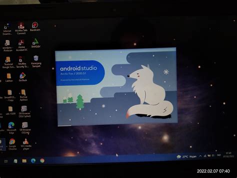 membuat software android hello world 2 klik new project untuk membuat