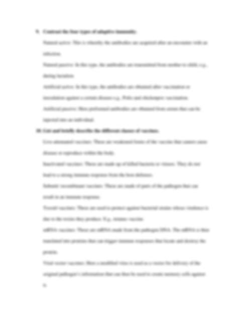 Solution Study Guide Complement Pathway Studypool