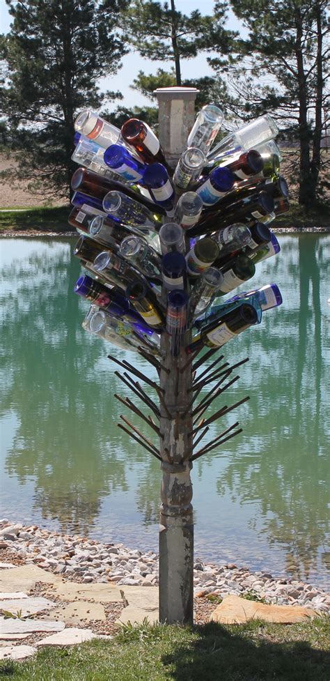 Бутылочное дерево из бутылок (60 фото) » НА ДАЧЕ ФОТО