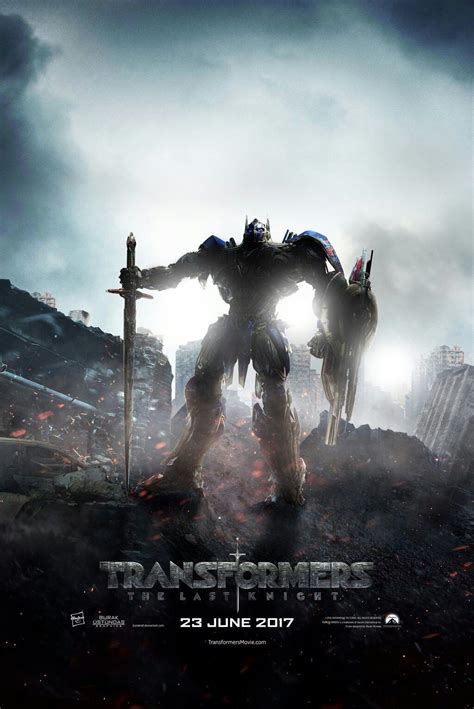 Transformers The Last Knight Optimus Prime Poster Hd Transformers 3