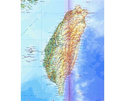 Maps Of Taiwan Collection Of Maps Of Taiwan Asia Mapsland Maps Of The World