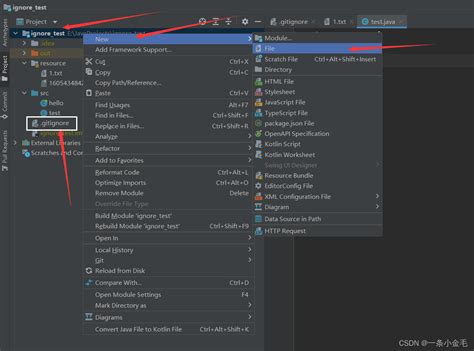 Gitignore文件配置（java）java Gitignore Csdn博客