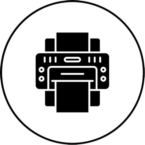 프린터 아이콘 프리미엄 벡터