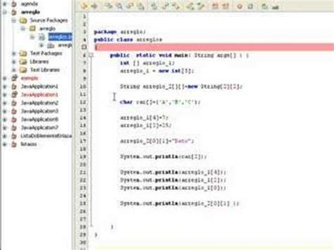 Arreglos En Java YouTube