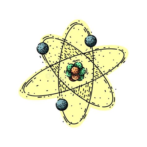 Ionic Neutron Molecule Atom Vector Sketch Stock Illustrations 11 Ionic Neutron Molecule Atom