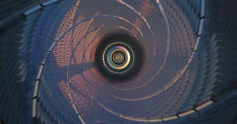 Spaceship Or Science Lab Animation Seamless Loop Scifi Corridor 3d Render Backgrounds Motion