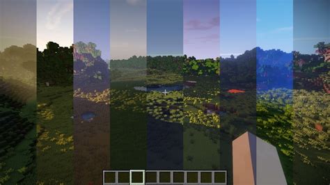 Minecraft Best 9 Shaders Comparison Youtube