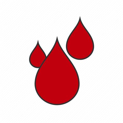 Bleed Bleeding Blood Blood Donor Drip Drops Medicine Icon