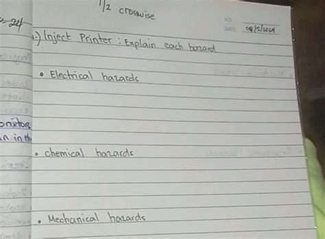 24 1 2 Crossuise No 1 Inject Printer Explain StudyX