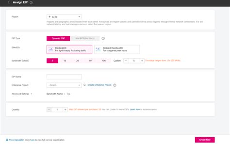 Step Assign An EIP And Bind It To An ECS Elastic IP User Guide