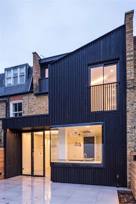 Canford Road Dust Architecture House Extension Design Facade House House Cladding