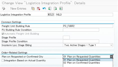 Tm Logistics Integration Profile Sap Community