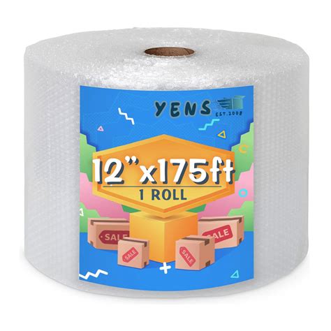 Yens 175 Ft Bubble Roll 12 Inch For Moving Packaging Perforated 12
