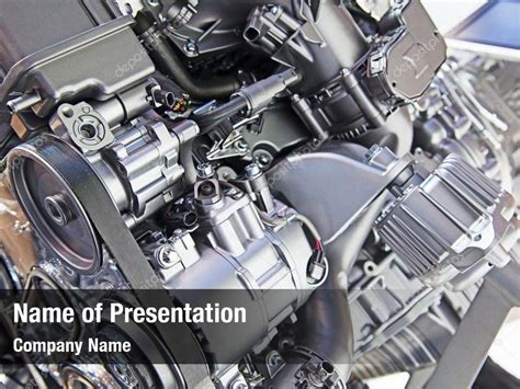 Part Of Car Engine Powerpoint Template Part Of Car Engine Powerpoint Background