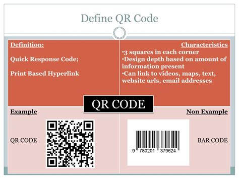 Ppt Qr Codes In The Classroom Powerpoint Presentation Free Download