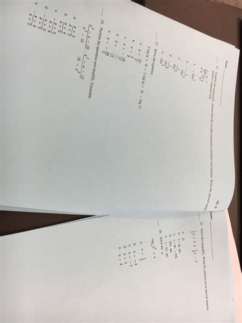 Solved Simplify The Expression Assume That The Variable