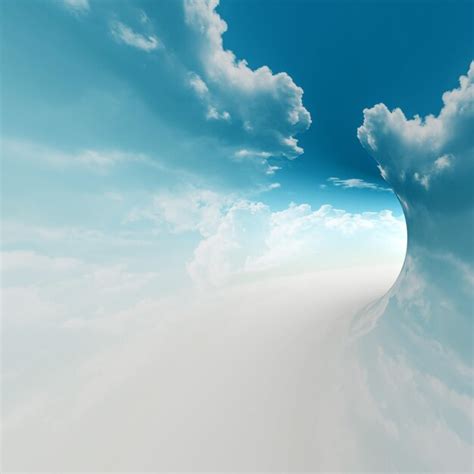 Premium Photo Sky 3d Rendering Background Mixed Media