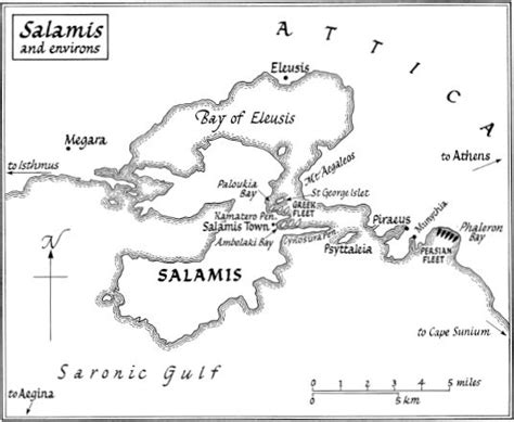 Map Of Salamis
