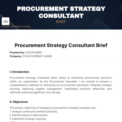 Free Procurement Templates To Edit Online