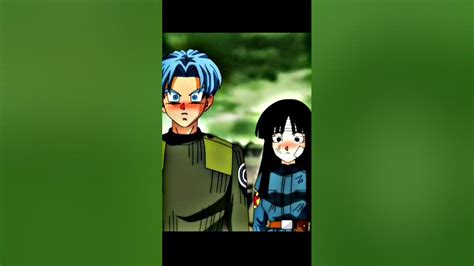Trunks And Mai Love Couple Kiss Mode 🥵😘 Dragon Ball 🐉 Youtube