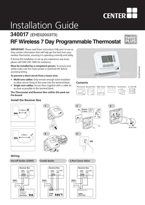 How To Connect Center Thermostat Wiring Work