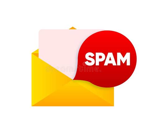 Spam Email Concept Of Virus Piracy Hacking And Security Mailbox Hacking Spam Warning