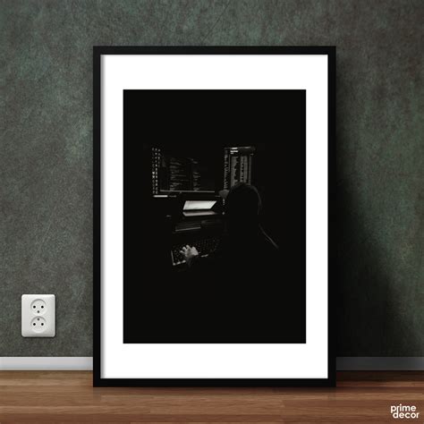 Do Something Hacker Programmer Poster Wall Art Prime Décor