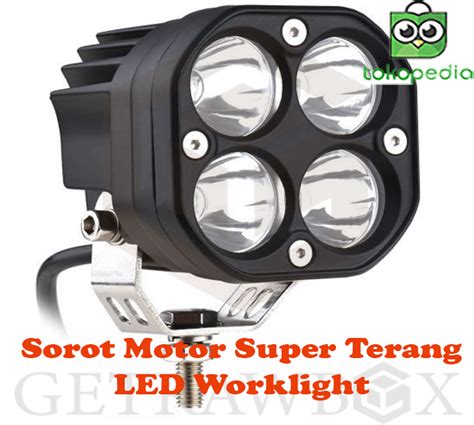 Rekomendasi Lampu Sorot Motor Paling Diminati Getrawbox