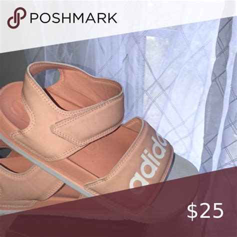 Light Pink Adidas Sandals Womens Fashion