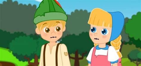 Эта французская сказка начинается так же как и сказка «Гензель и Гретель Брат и сестра