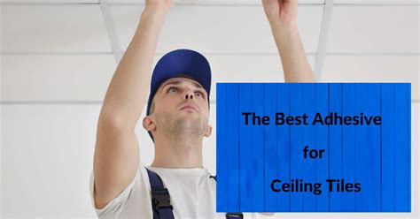 The Best Adhesive For Ceiling Tiles Read This Before Installing