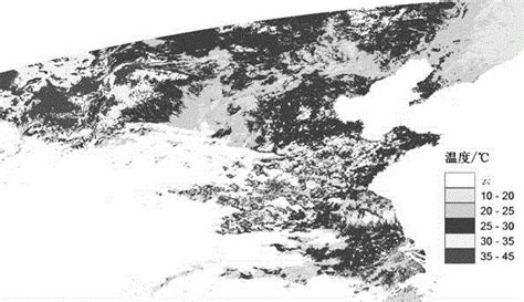 method for inverting ground surface temperature through viirs data
