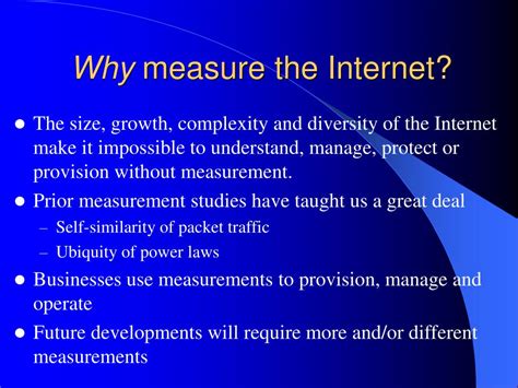 PPT Measurement In The Internet PowerPoint Presentation Free Download ID 4582212