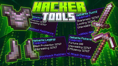 Hacker Tools By Bunny Studios Minecraft Marketplace Map Minecraft