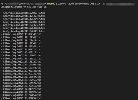 Sitecore Xm Cloud Logs The Sitecorist