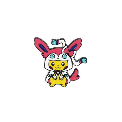 Pin Metalico Pikachu Cosplay Sylveon Pokemon Plushandbits