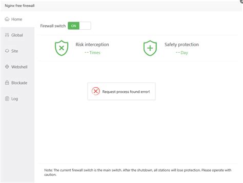 Request Process Found Error In Nginx Free Firewall 50 Aapanel Free Hosting Control Panel