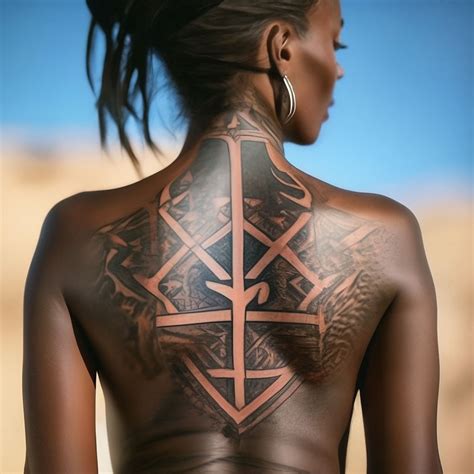 Southern Cross Constellation Tattoo