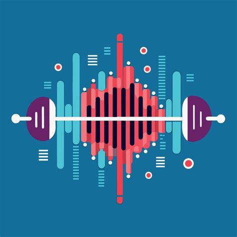 Premium Photo Sound Waveform Pattern For Music Player Podcasts Video