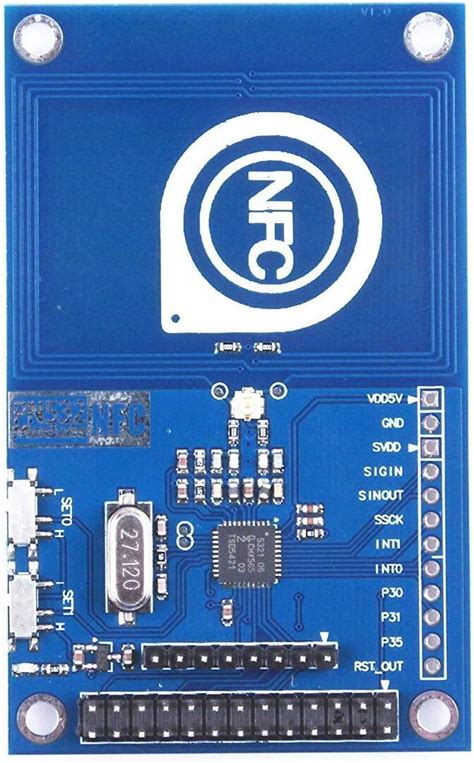 Mhz Pn Nfc Card Reader Module Set For Raspberry Pi Arduino