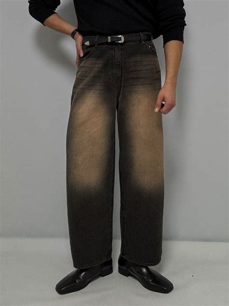 틴 블랙 브러쉬 데님 팬츠 1color 클립드 Clipped